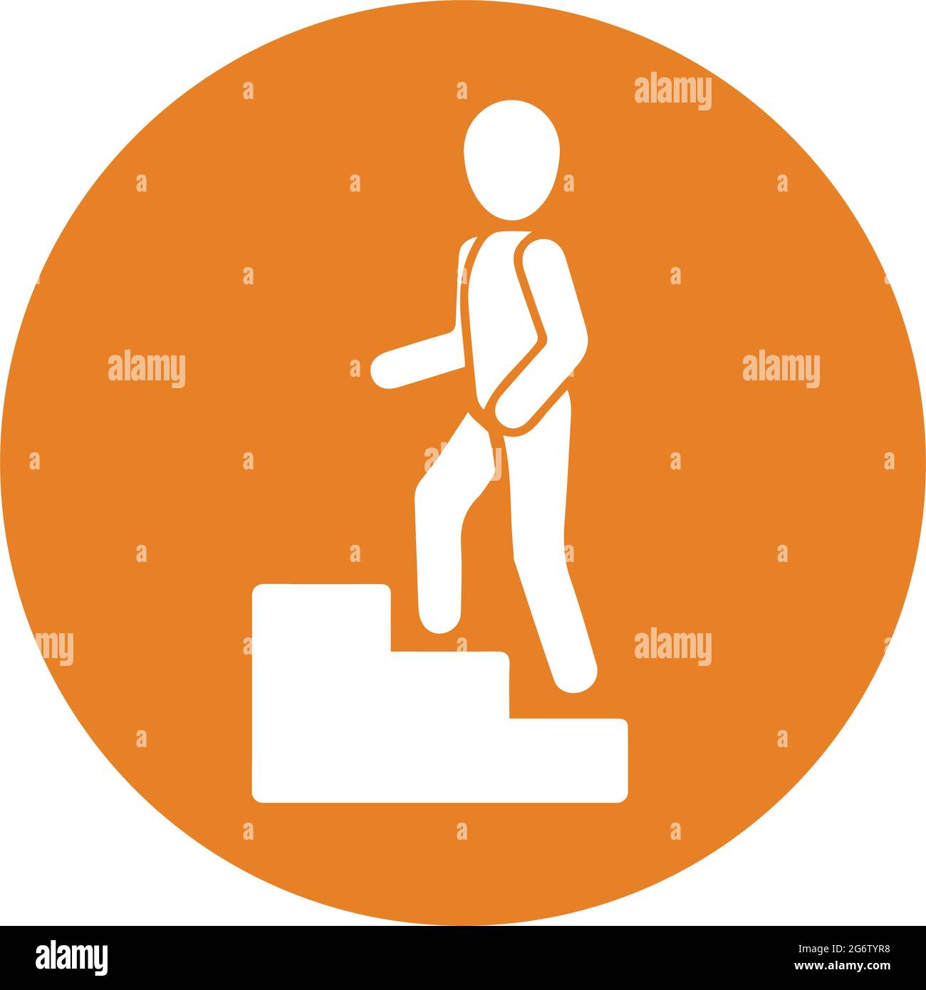 Walking, step upstairs, man icon - Perfect use for designing and ...