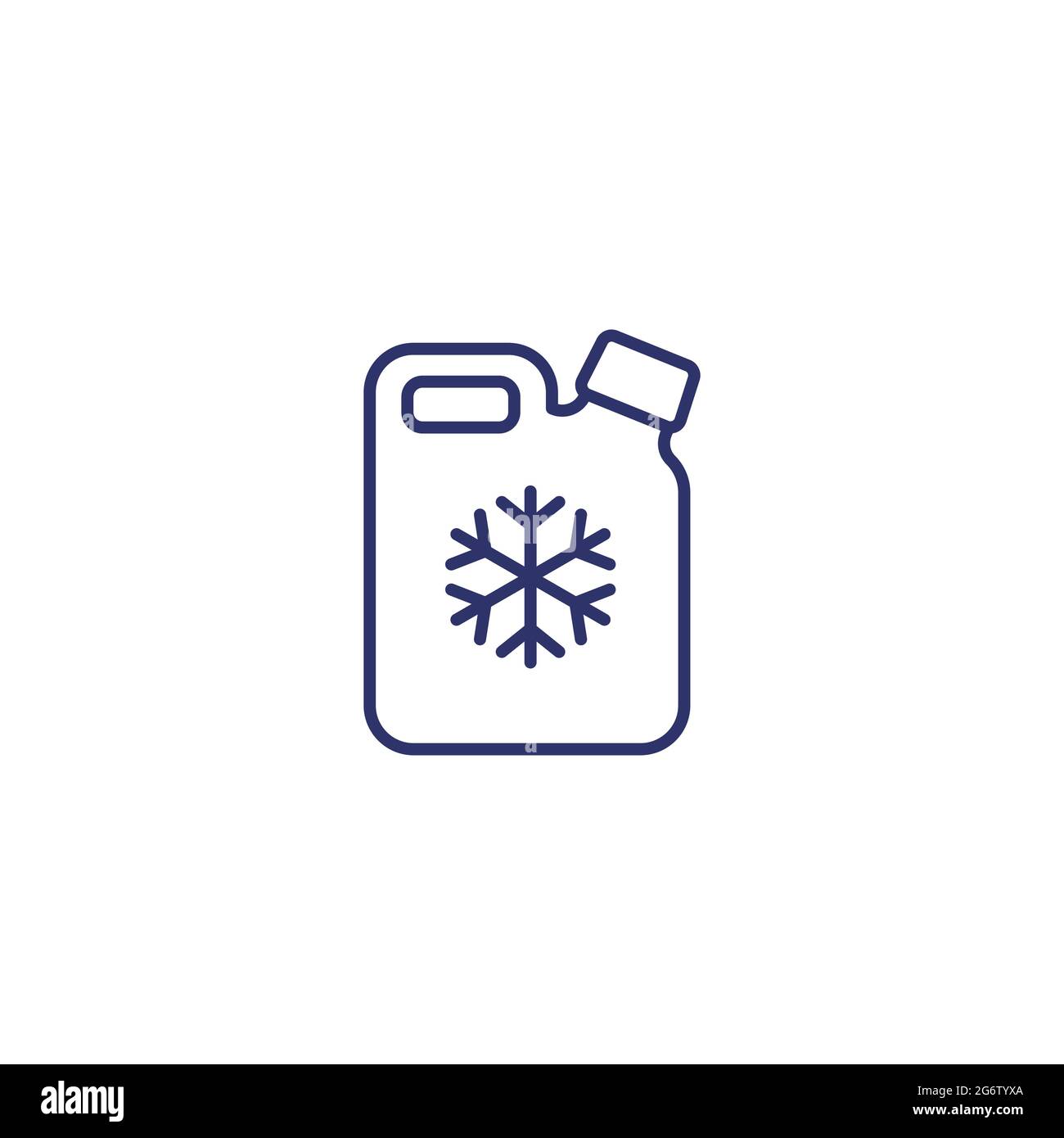 Antifreeze coolant icon line hi-res stock photography and images - Alamy