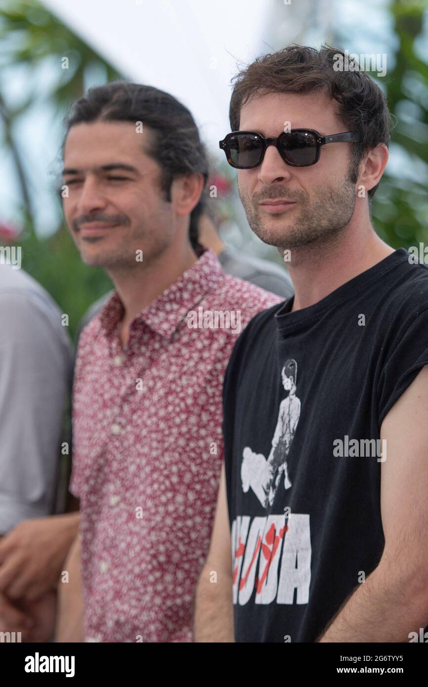 Cannes, France on July 08, 2021. Tom Harari and Arthur Harari attending ...