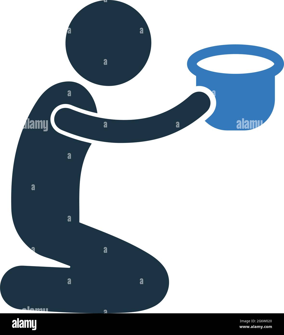 Beggar icon - Use for commercial purposes, print media, web or any type ...