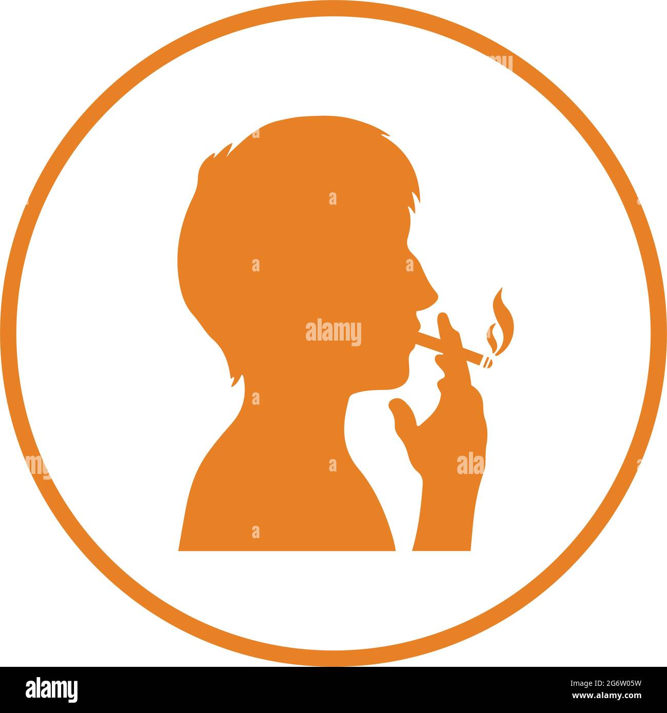 Tobacco, male, smoking icon - Simple editable vector EPS file Stock ...