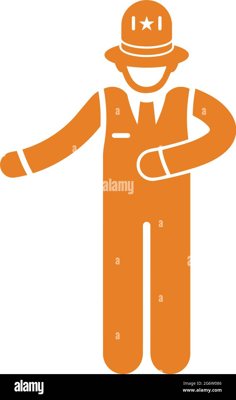 Welcome, man icon - Simple editable vector EPS file Stock Vector Image ...