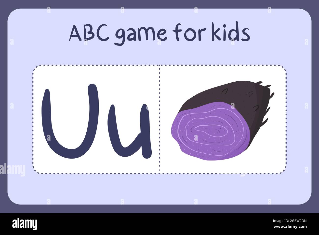 Ube alphabet hi-res stock photography and images - Alamy