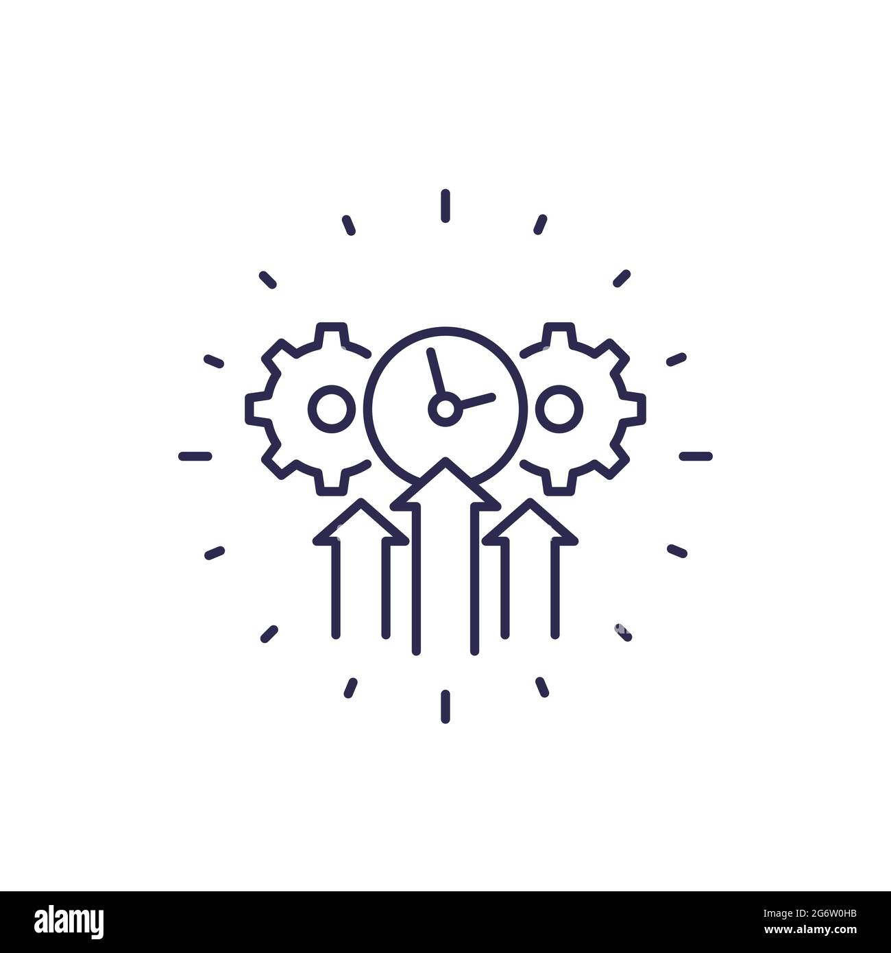 Economic Efficiency Symbol