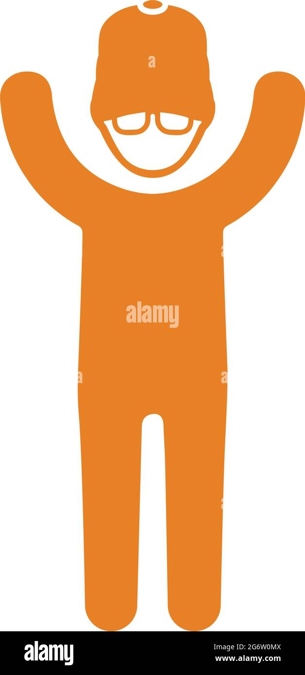 Conductor, man icon - Use for commercial purposes, print media, web or ...