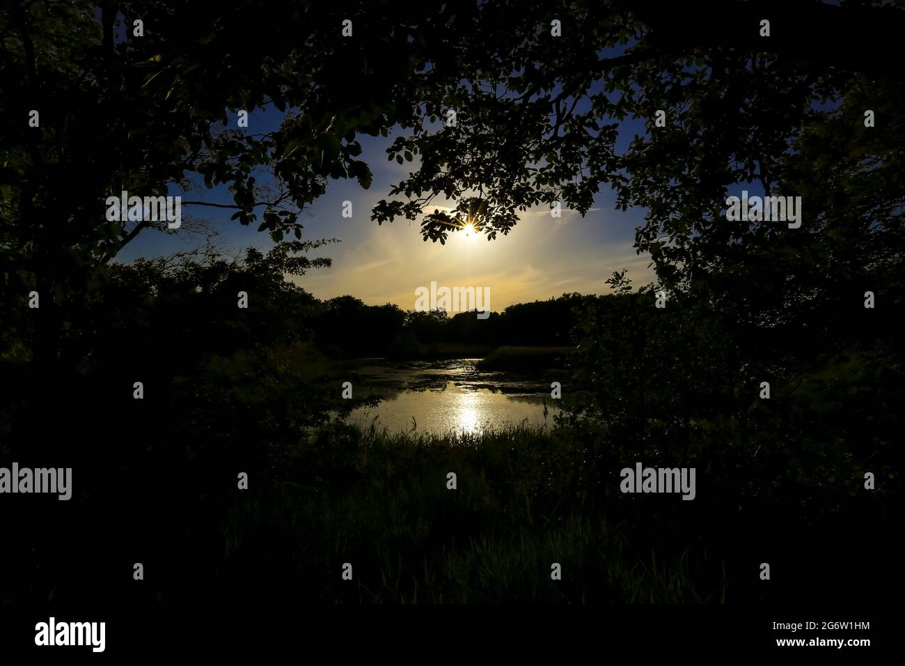 Dark landscape hi-res stock photography and images - Alamy