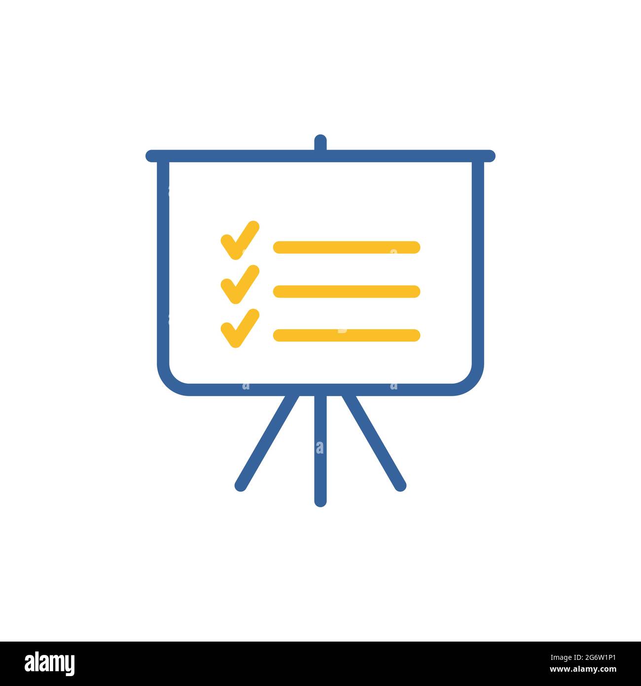 Statistics in training board outline icon. Planning sign. Business ...