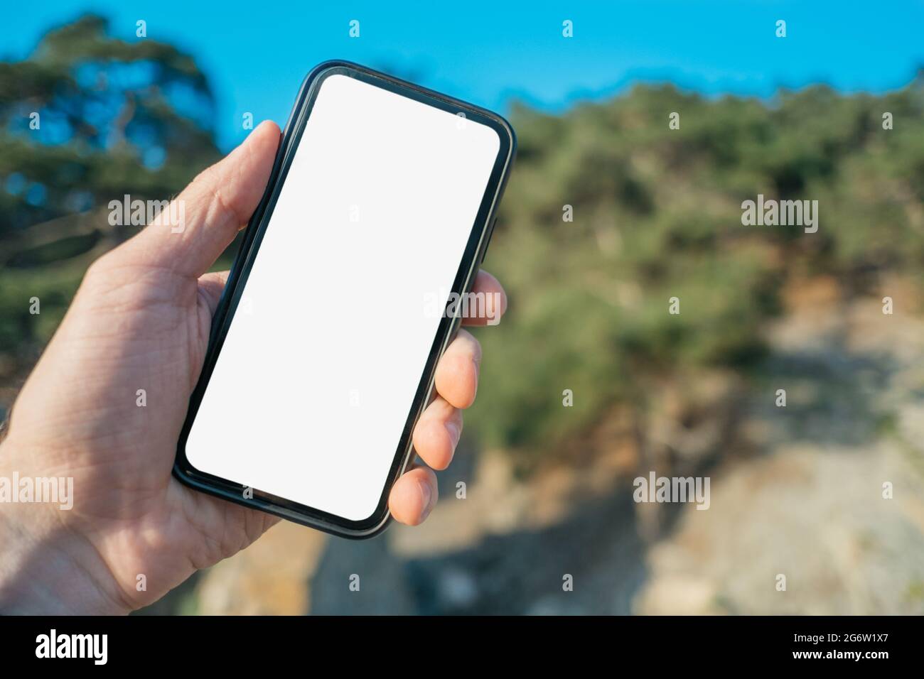 White screen display hi-res stock photography and images - Alamy