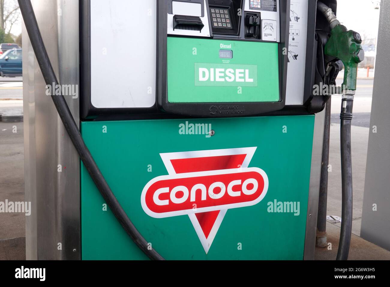Conoco gas pump hi-res stock photography and images - Alamy
