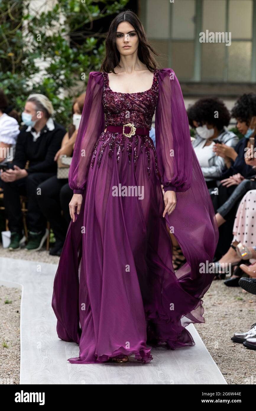 Paris, Frankreich. 07th July, 2021. ZUHAIR MURAD Haute Couture Fall ...