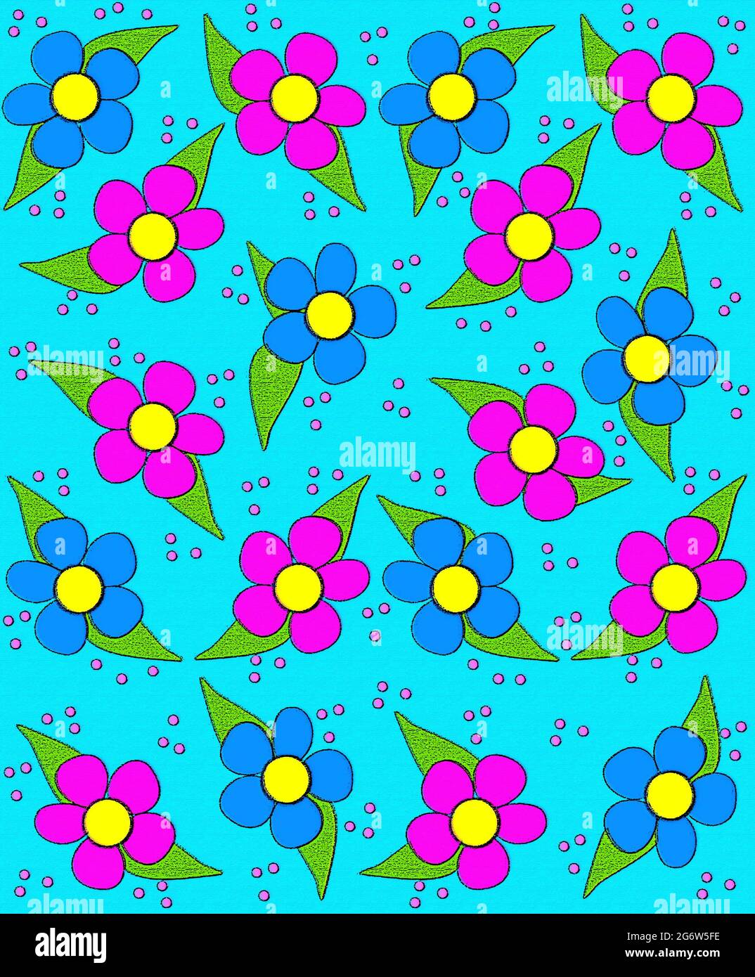 Scooby Doo Groovy Flowers