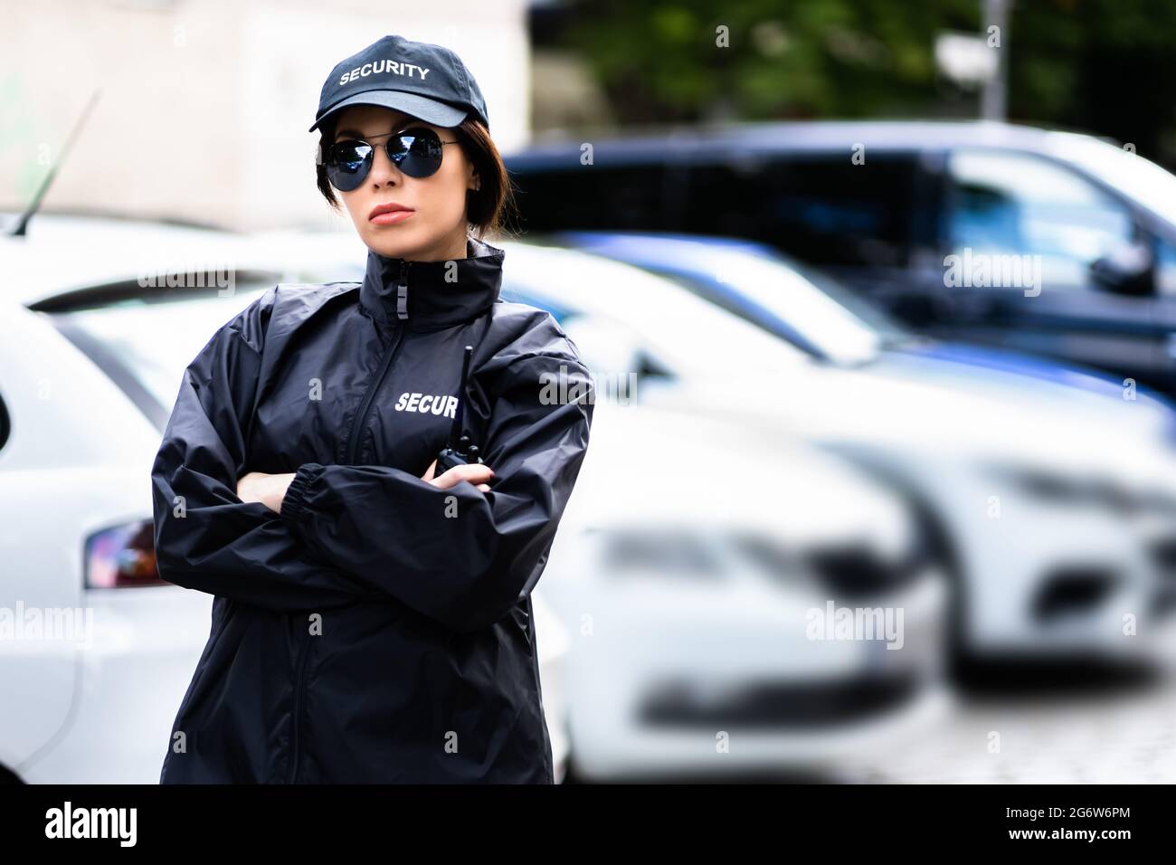 Secure parking lot High Resolution Stock Photography and Images - Alamy