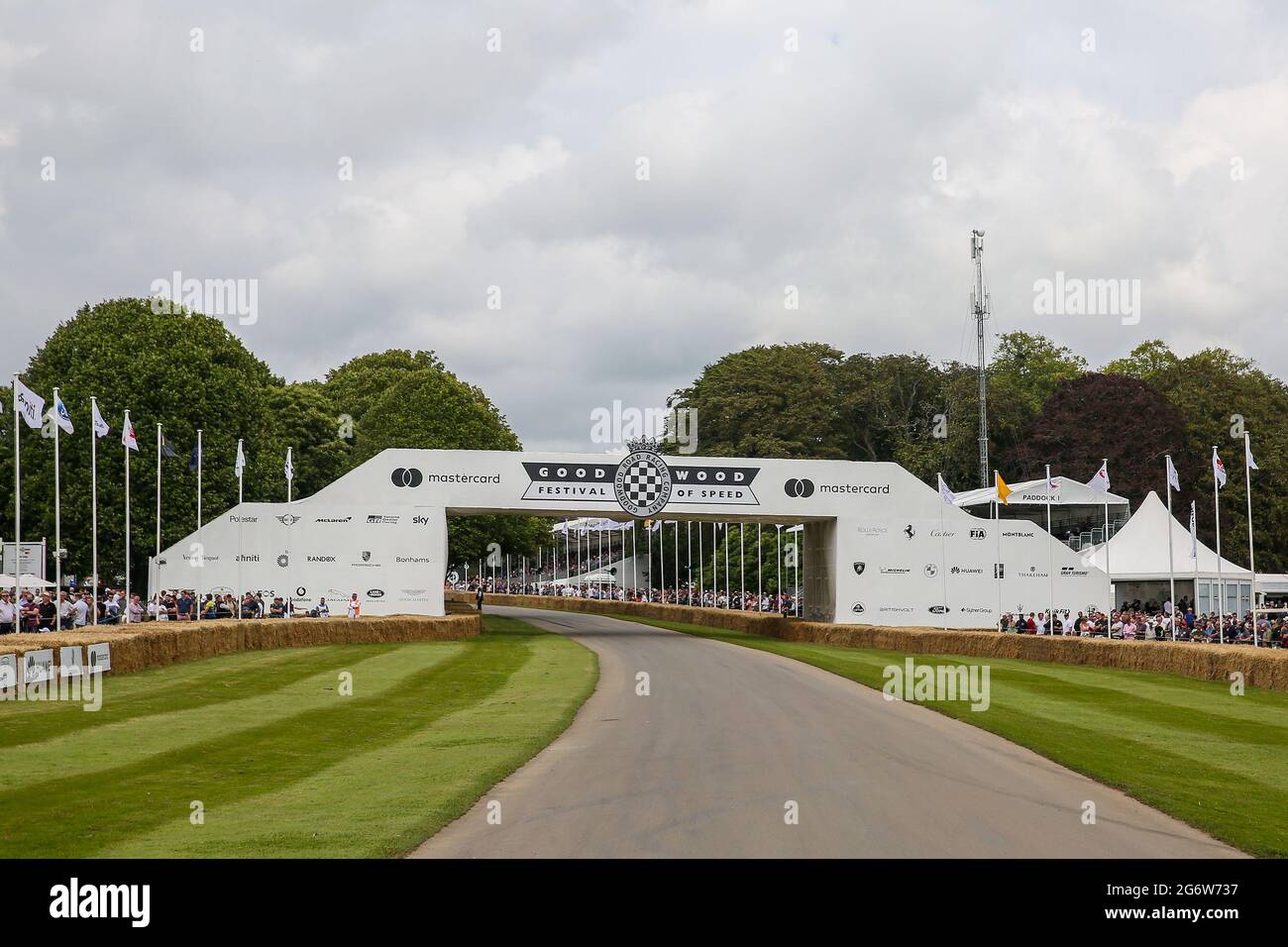 GOODWOOD Motor Circuit, 8th July 2021 General View of the track during ...