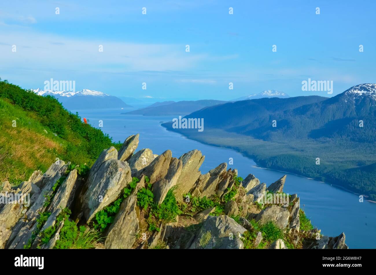 Skagway alaska aerial hi-res stock photography and images - Alamy