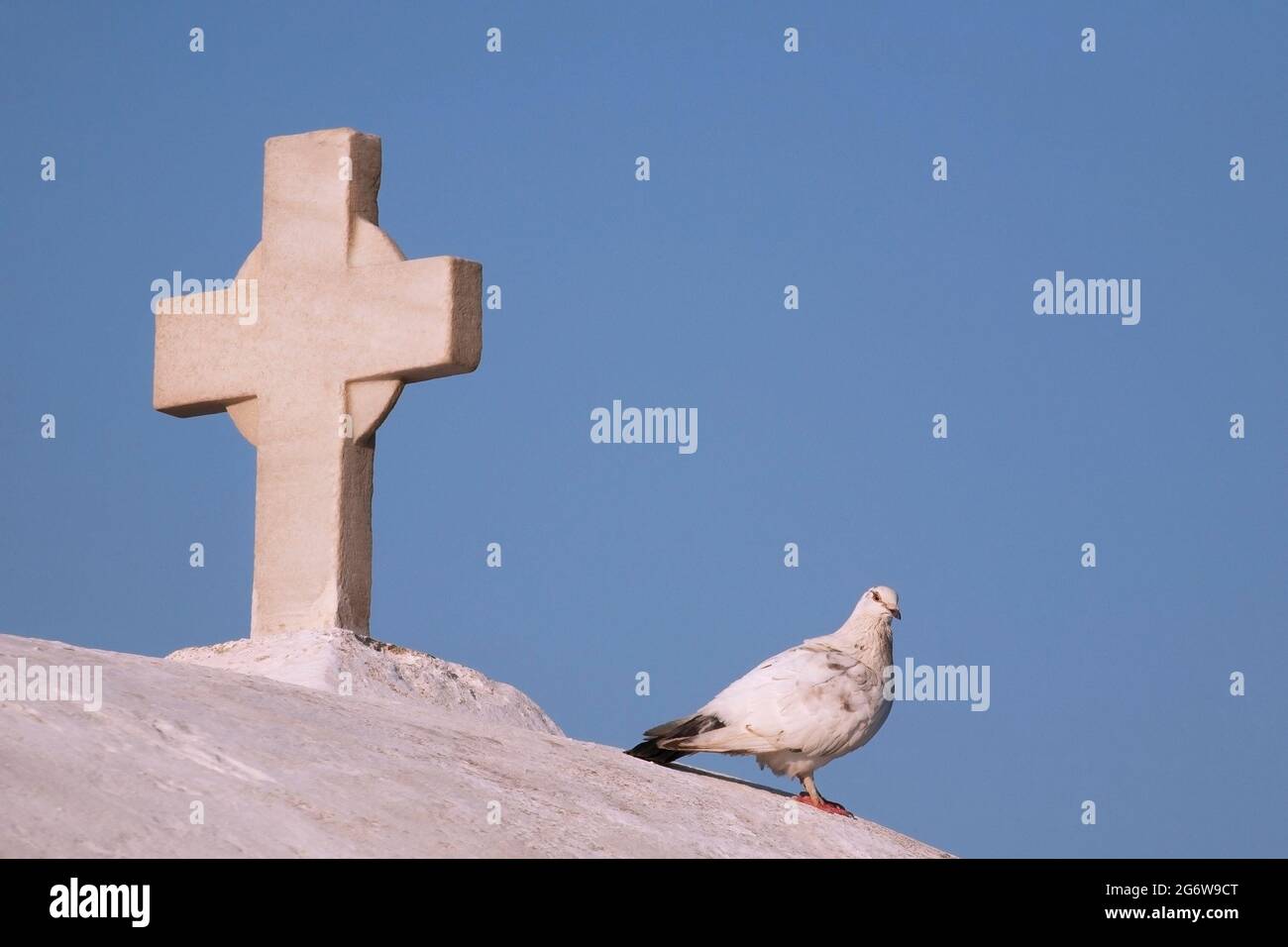Holy spirit as dove in icon hi-res stock photography and images - Alamy