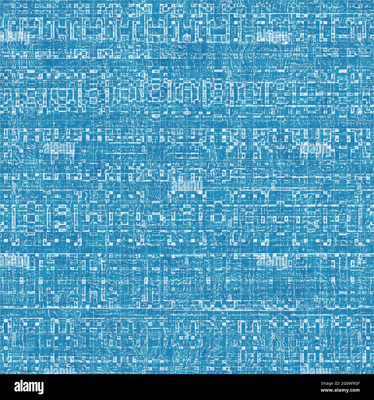 Seamless bright blue blueprint pattern for textile and print Stock ...