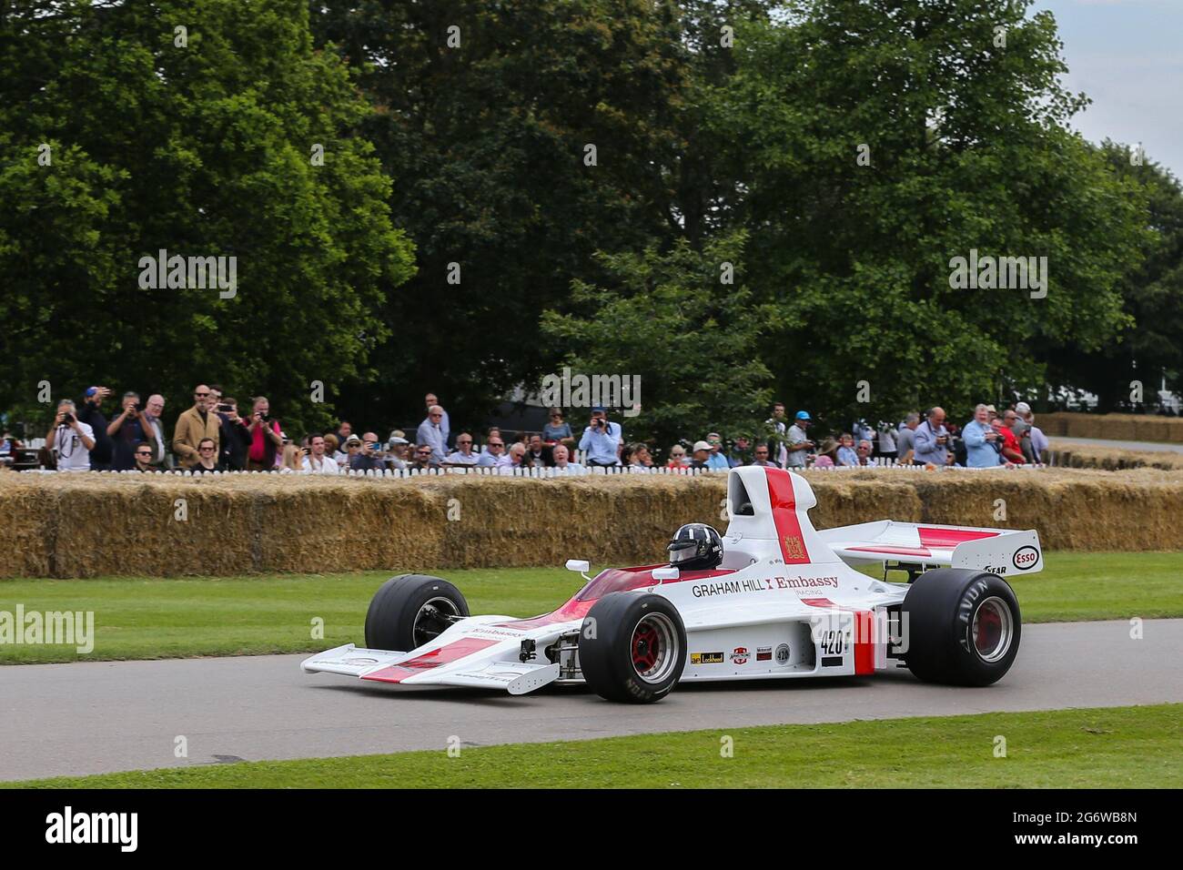 GOODWOOD Motor Circuit, 8th July 2021. Graham Hill Embassy Racing ...