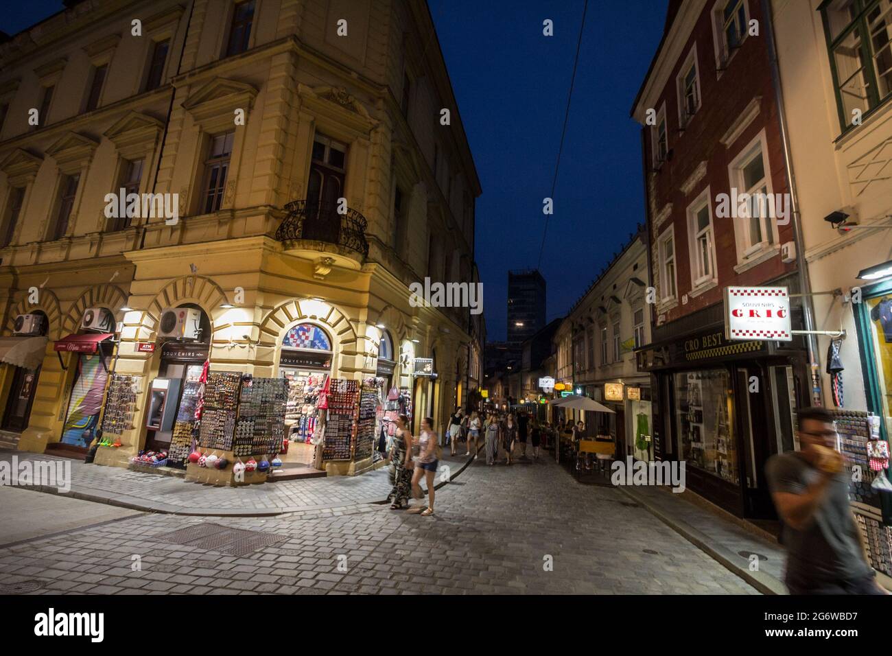 Radiceva street in zagreb hi-res stock photography and images - Alamy