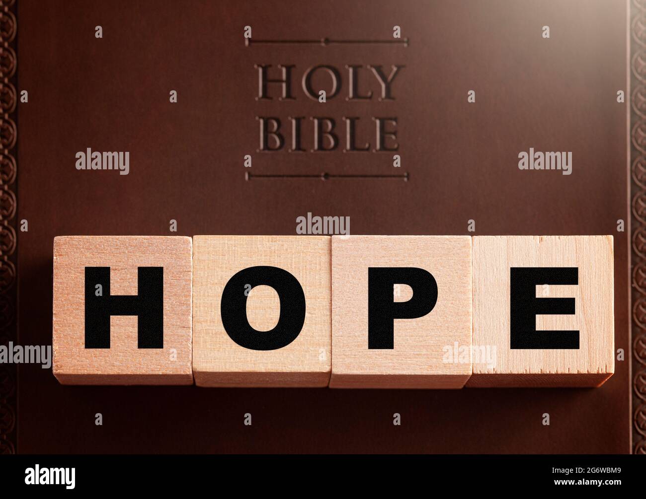 Hope on blocks hi-res stock photography and images - Alamy