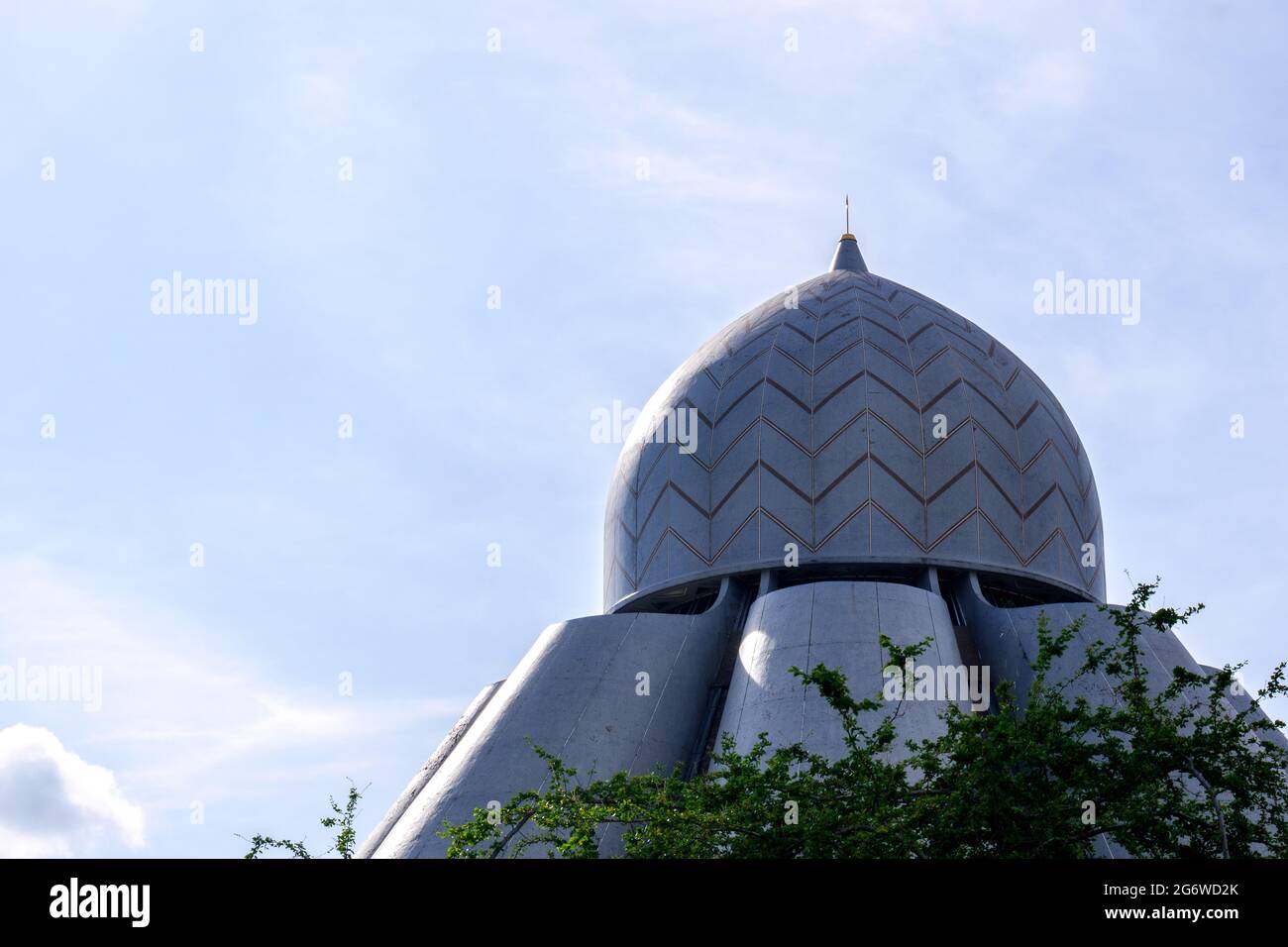 A grey mosque located in Labuan, Malaysia Stock Photo - Alamy
