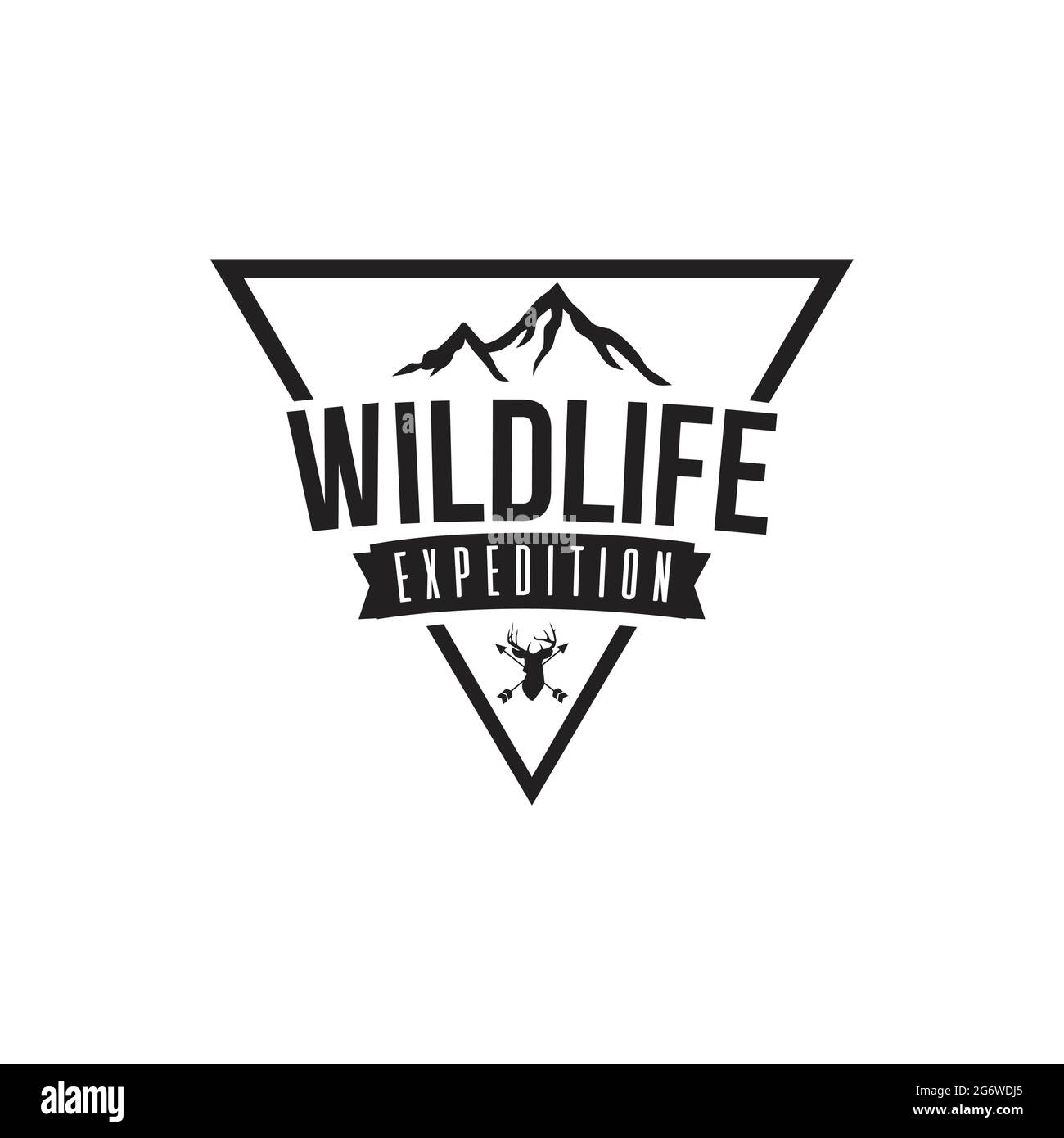 Wilderness Expedition Template Vector Design Stock Vector Image & Art ...