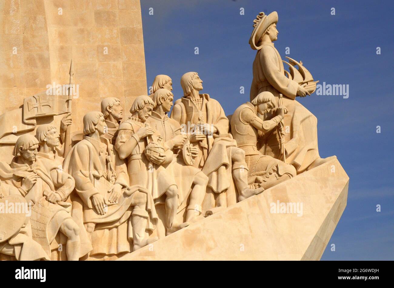 LISBON, PORTUGAL; PADRAO DOS DESCOBRIMENTOS (MONUMENT OF THE ...