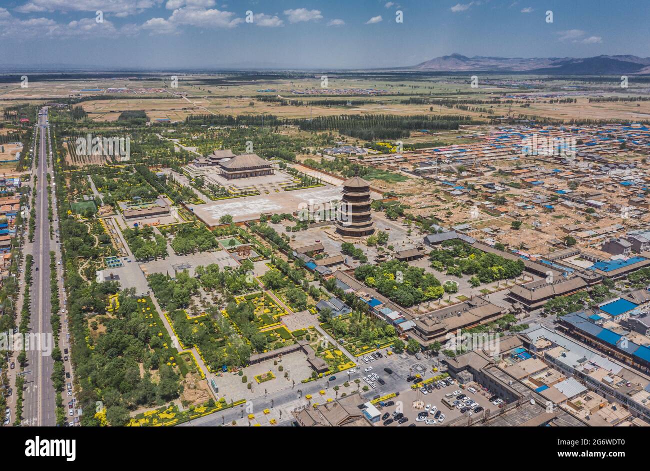 Xi'an aerial view hi-res stock photography and images - Alamy
