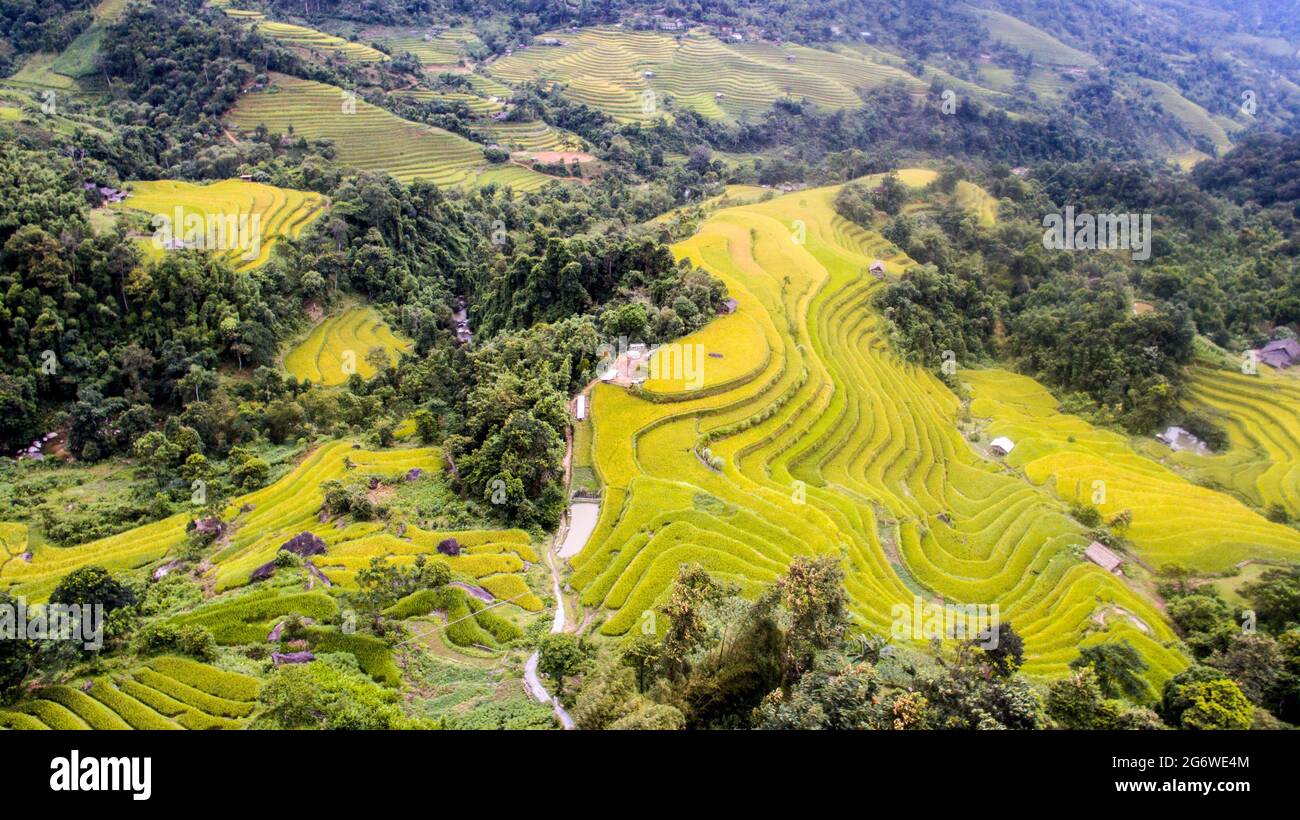 Mu cang chai sightseeing hi-res stock photography and images - Alamy