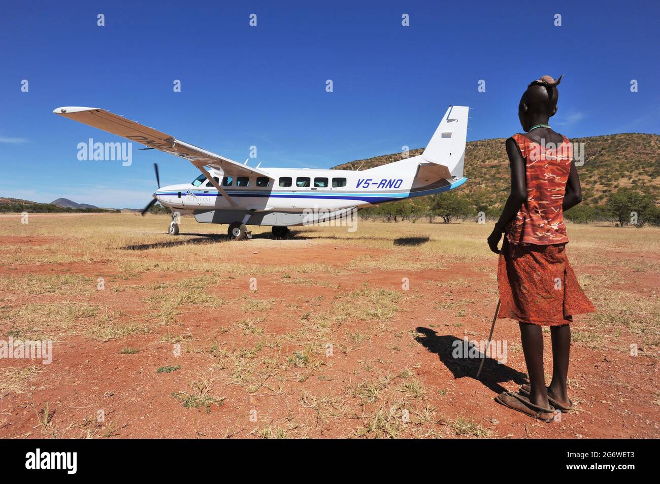 Namibia plane hi-res stock photography and images - Alamy