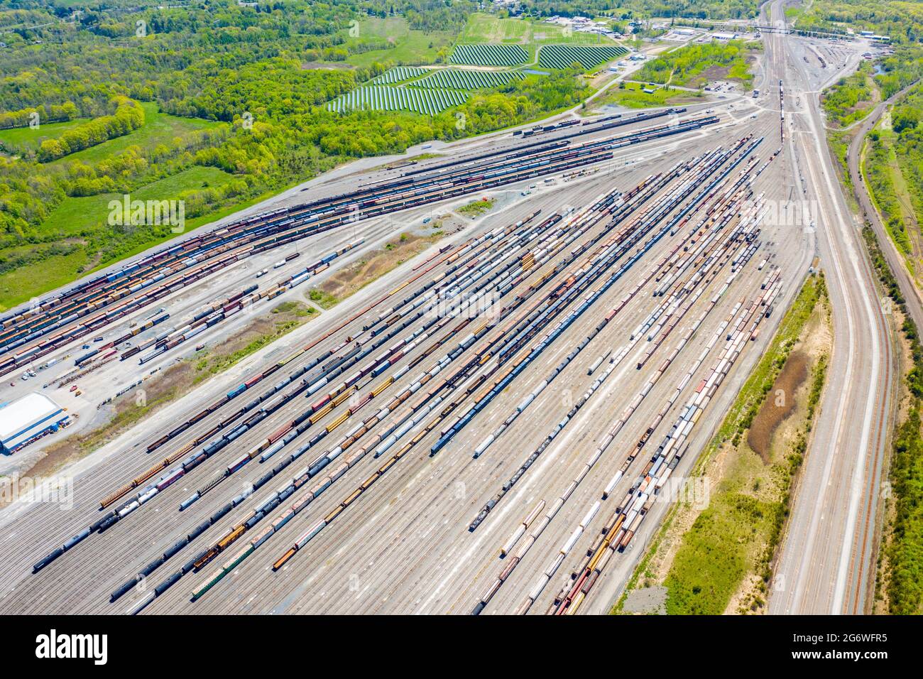 Selkirk Yard, Selkirk, NY, USA Stock Photo - Alamy