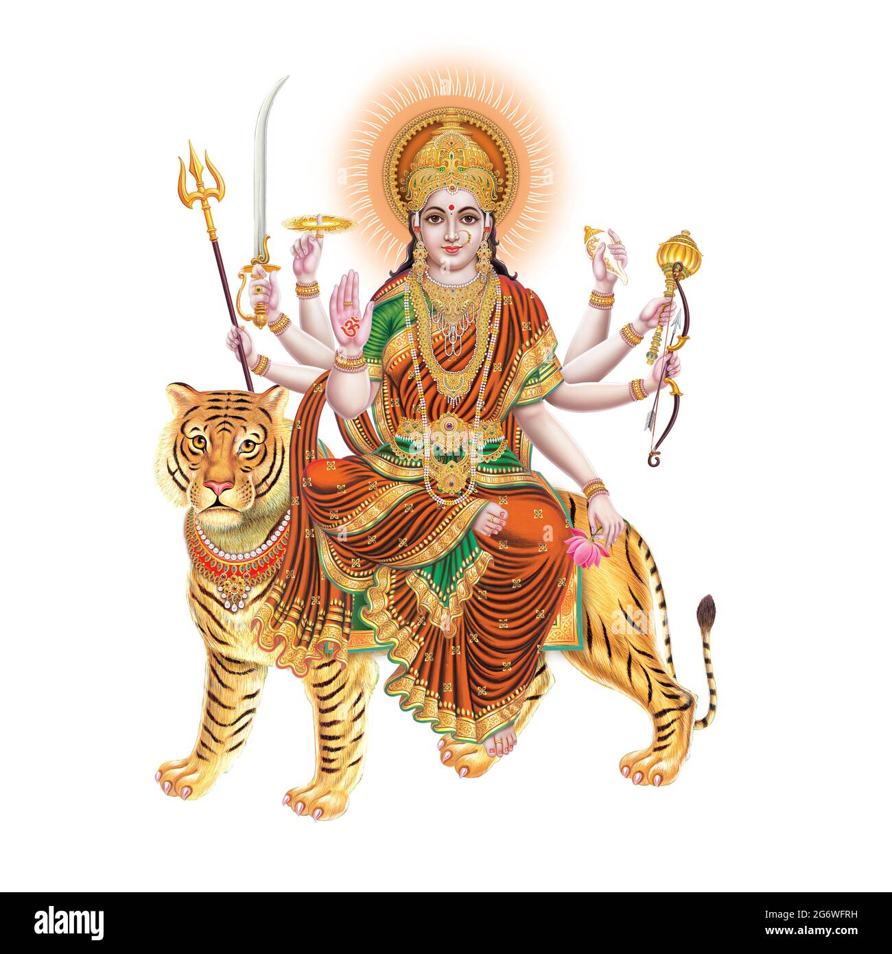 Sherawali mata hi-res stock photography and images - Alamy