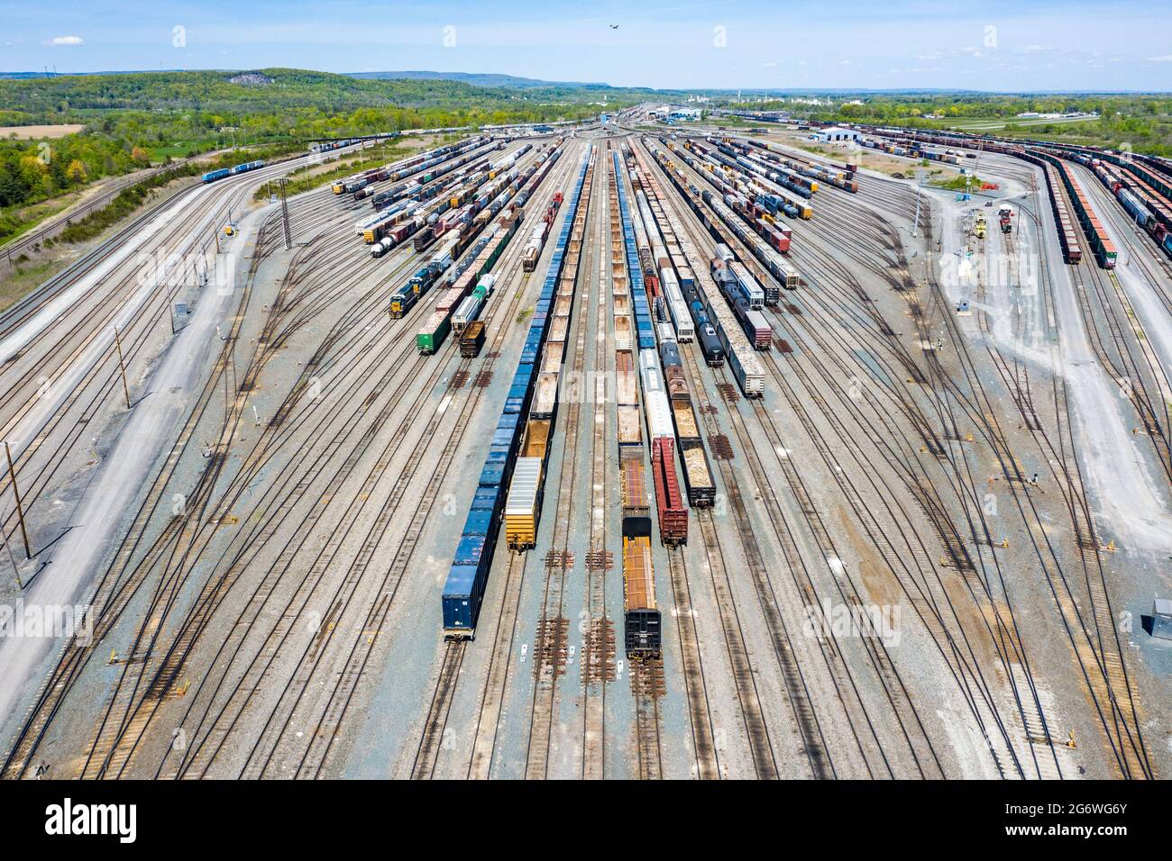 Selkirk Yard, Selkirk, NY, USA Stock Photo - Alamy