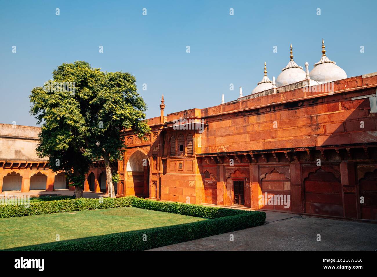 Agra Fort in Agra, India Stock Photo - Alamy