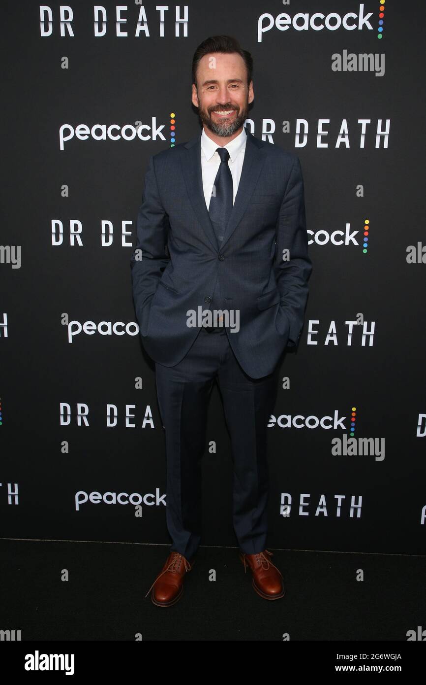 Hollywood, Ca. 8th July, 2021. Patrick Macmanus at the Dr. Death ...