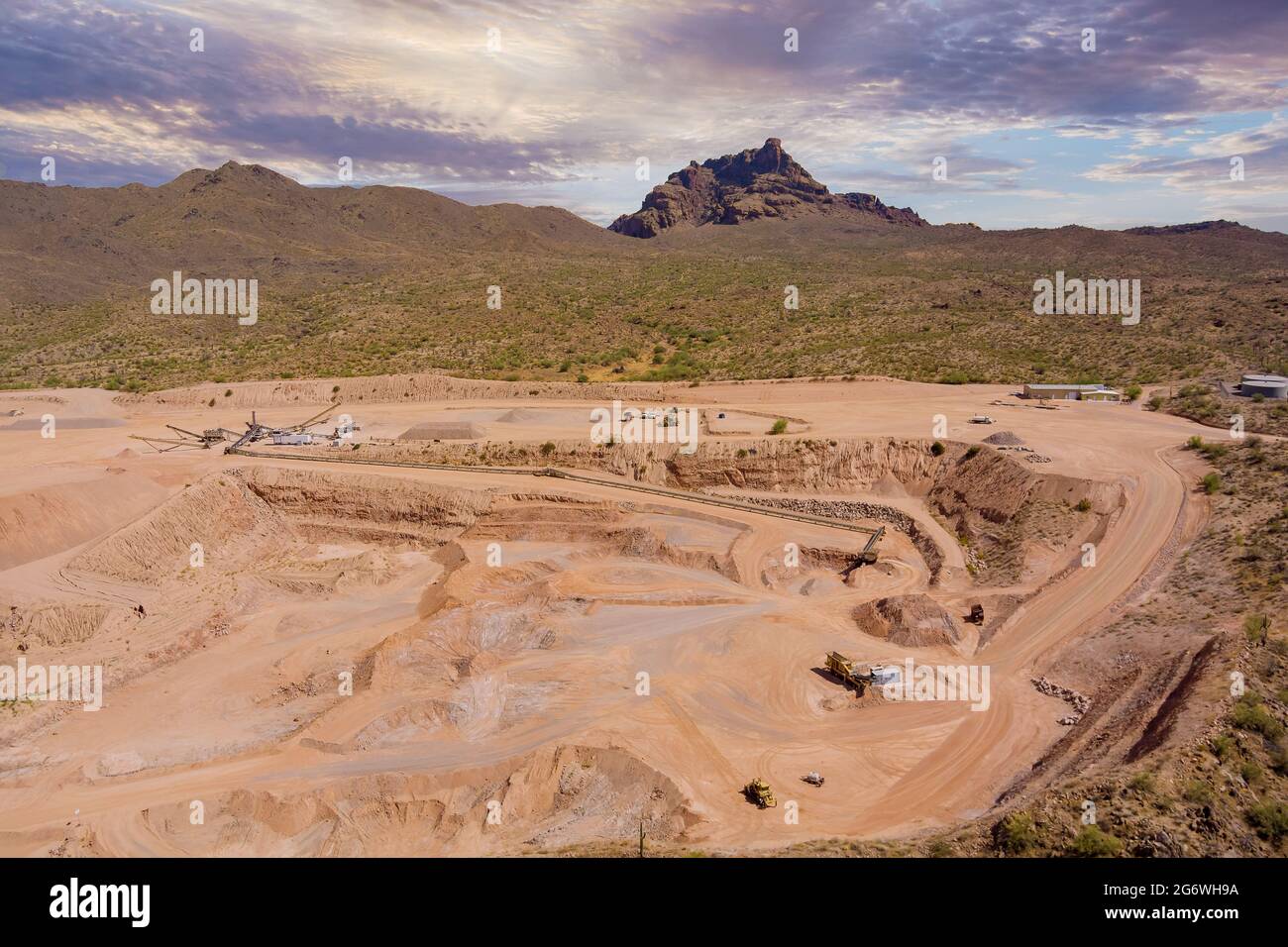 Open cast mine hi-res stock photography and images - Alamy