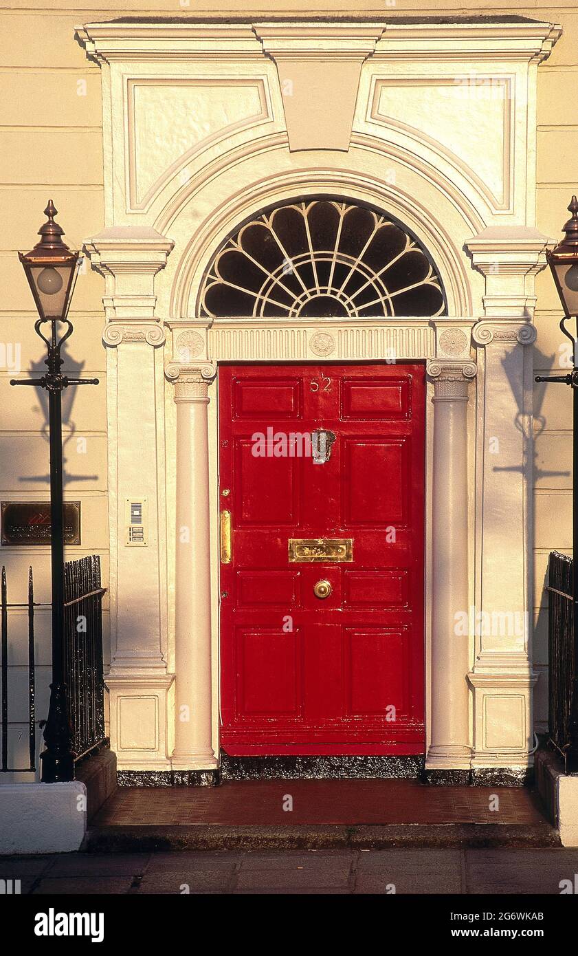 Merrion square door dublin ireland hi-res stock photography and images ...
