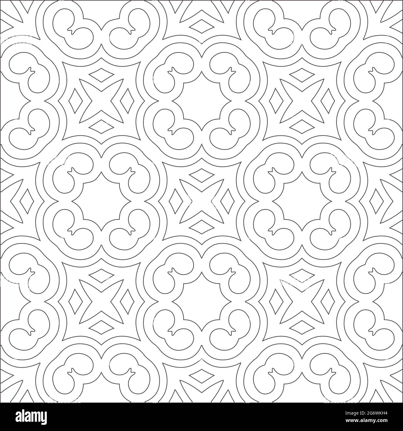 Repeating geometric tiles with stripe elements.retained white elements ...