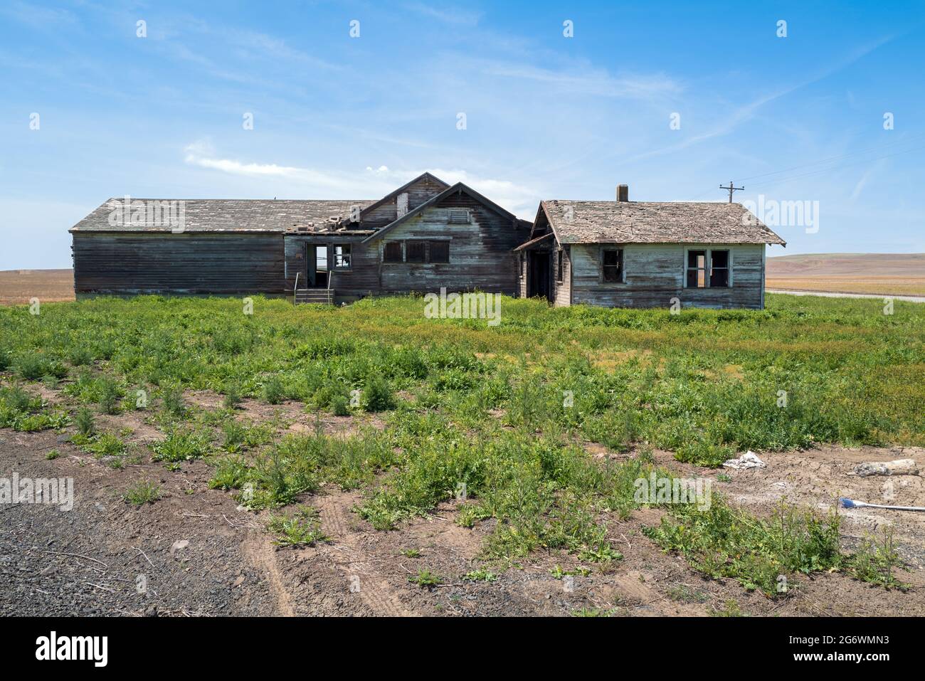 Abandoned farm house palouse hi-res stock photography and images - Alamy