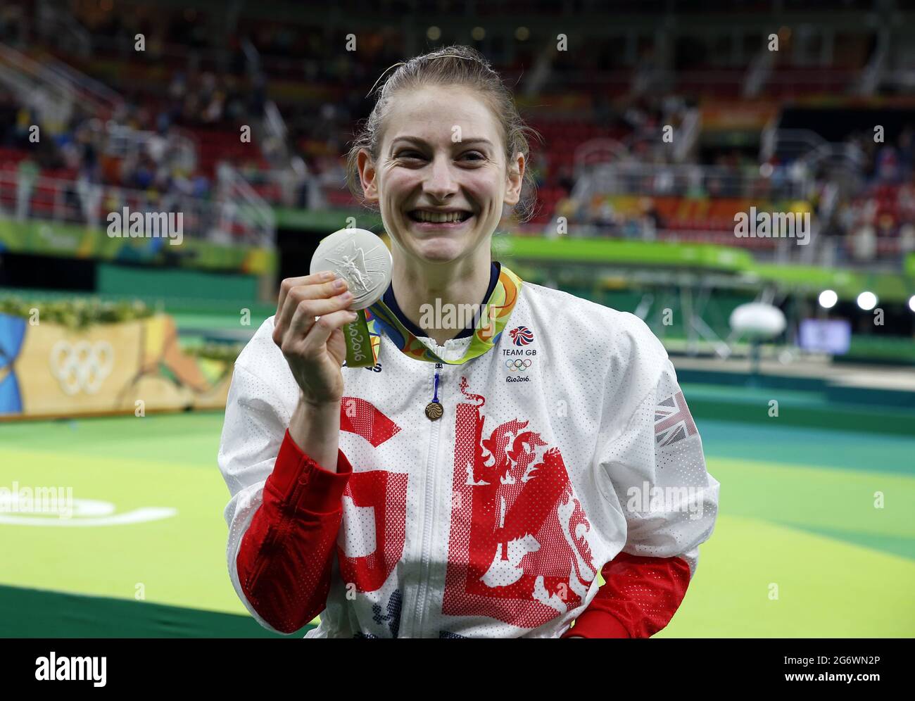 2016 bryony page trampoline hi-res stock photography and images - Alamy