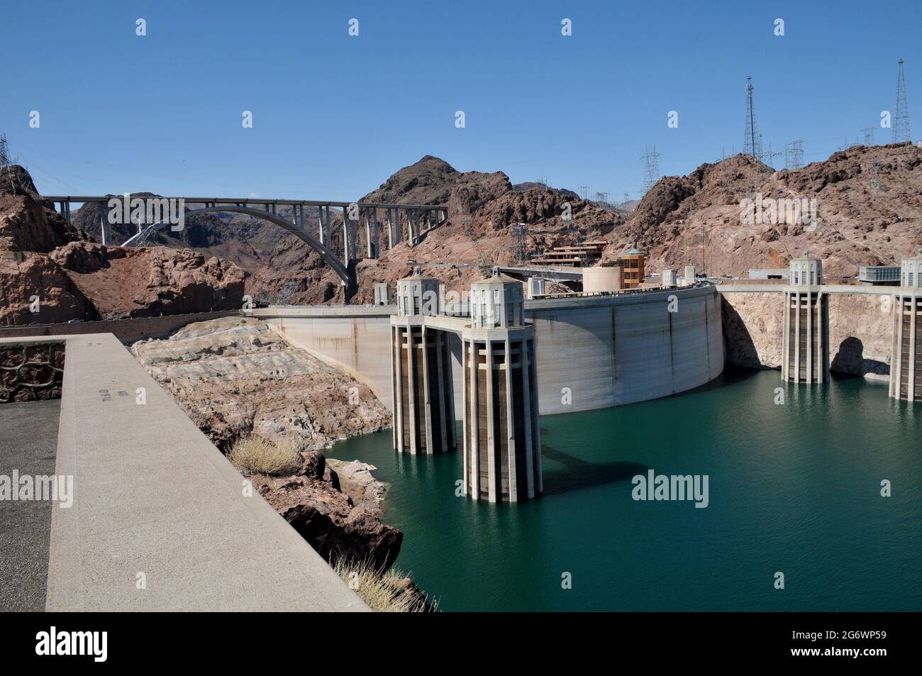 Boulder city / Hoover Dam/ Nevada-Arizona USA / 07..September 2019 ...