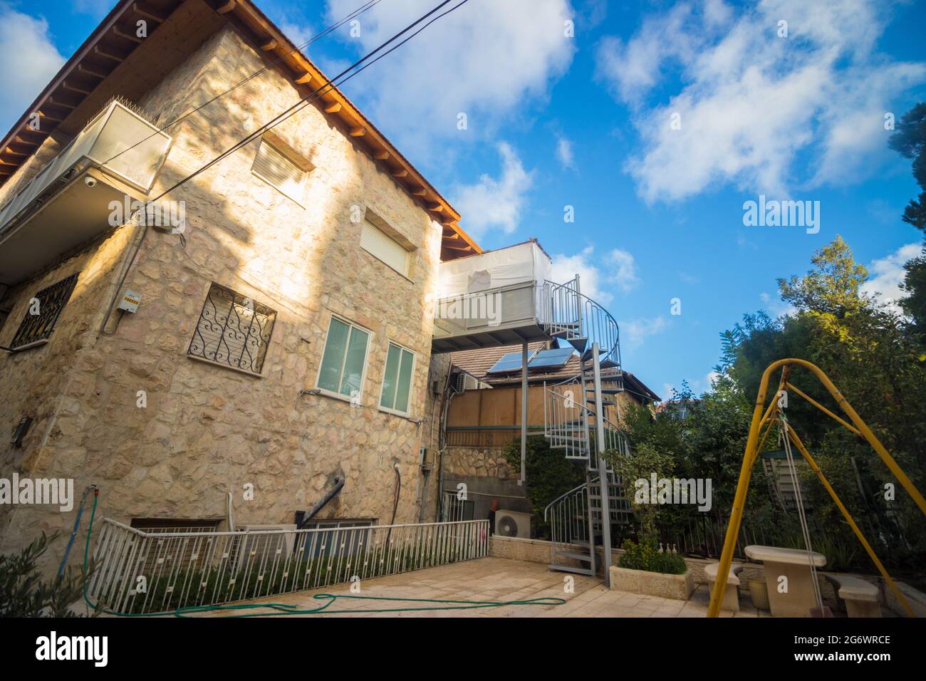 Two Story Narrow Building High Resolution Stock Photography and Images ...