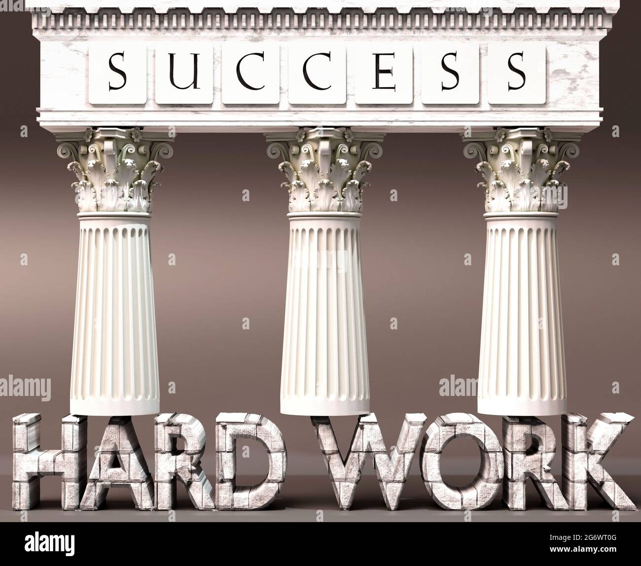 Hard Work To Achieve Goals