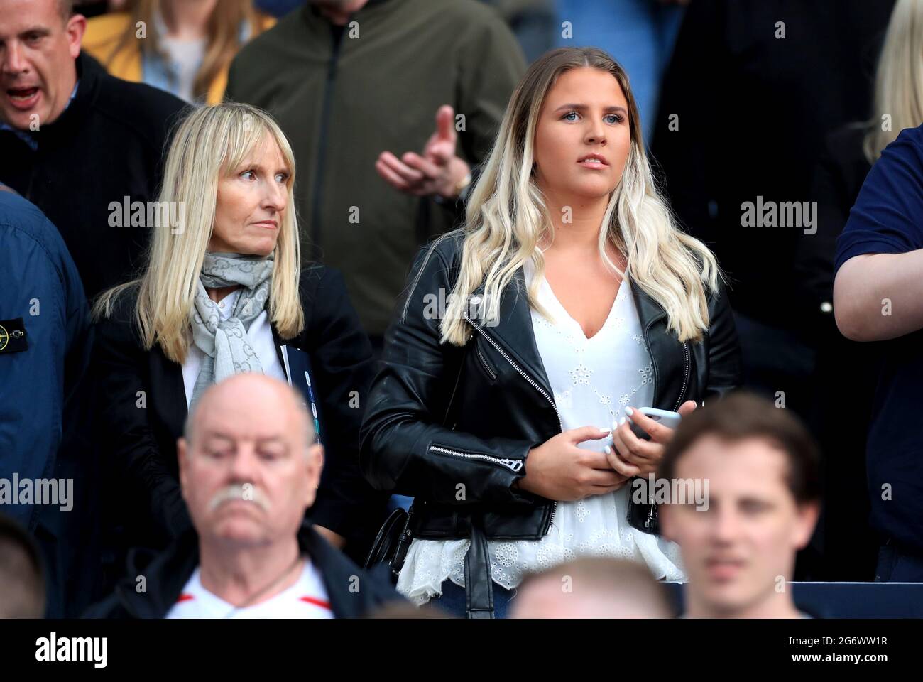 Girlfriend englands declan rice hi-res stock photography and images - Alamy