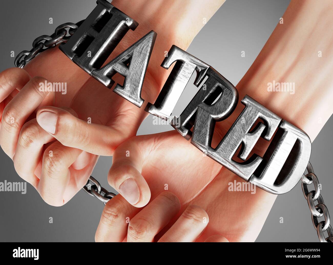 Hatred restricting life and freedom hi-res stock photography and images ...