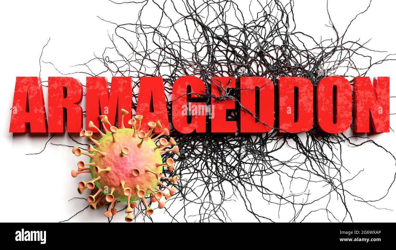 Degradation and armageddon during covid pandemic hi-res stock ...