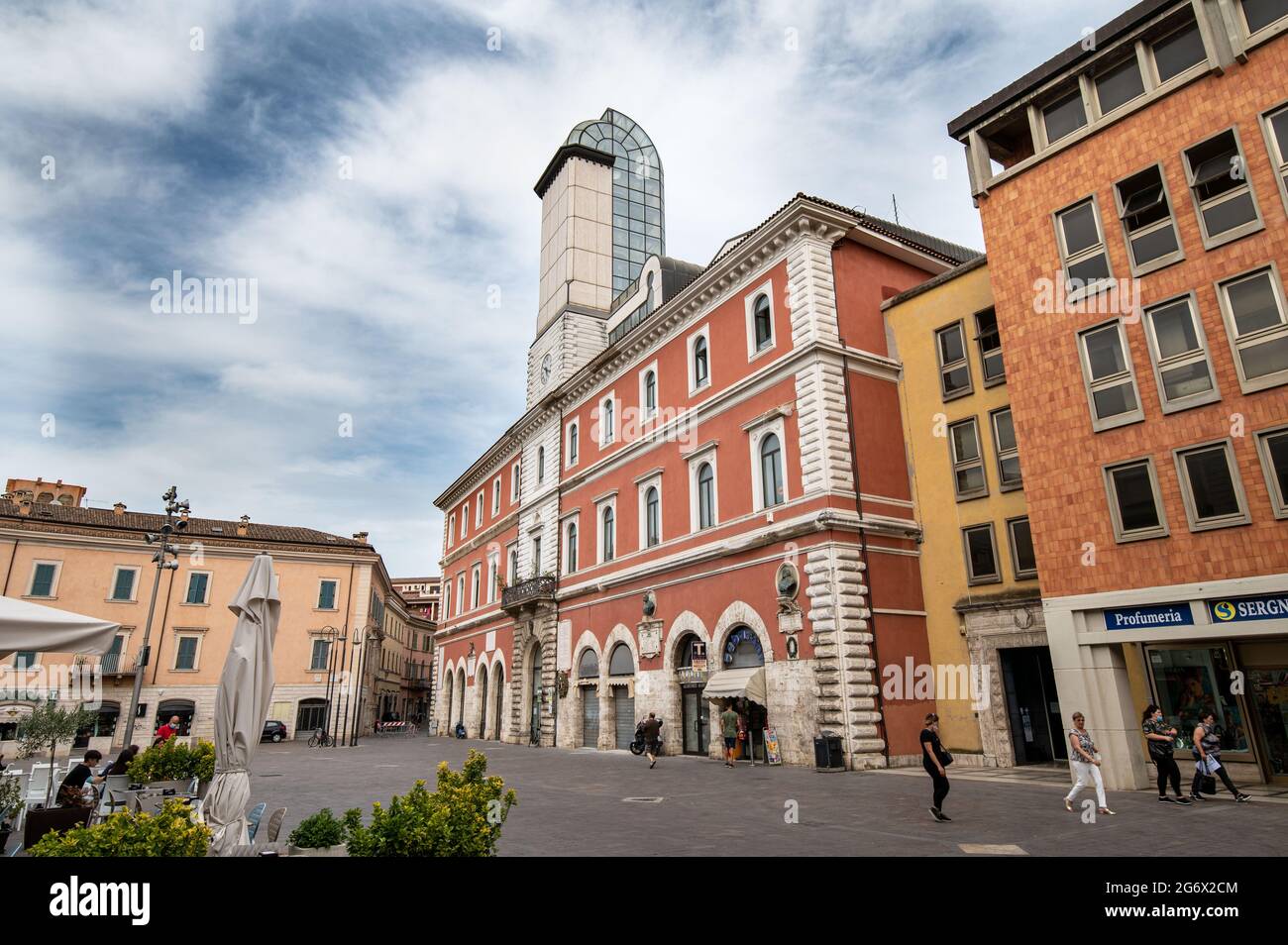 Terni building municipal library hi-res stock photography and images ...