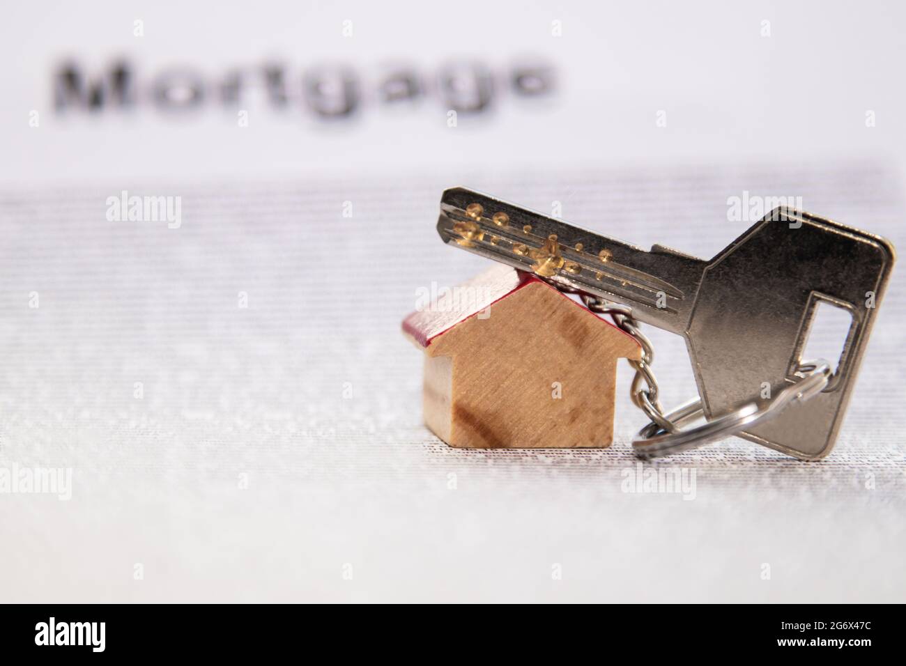 Key house keychain in hi-res stock photography and images - Alamy
