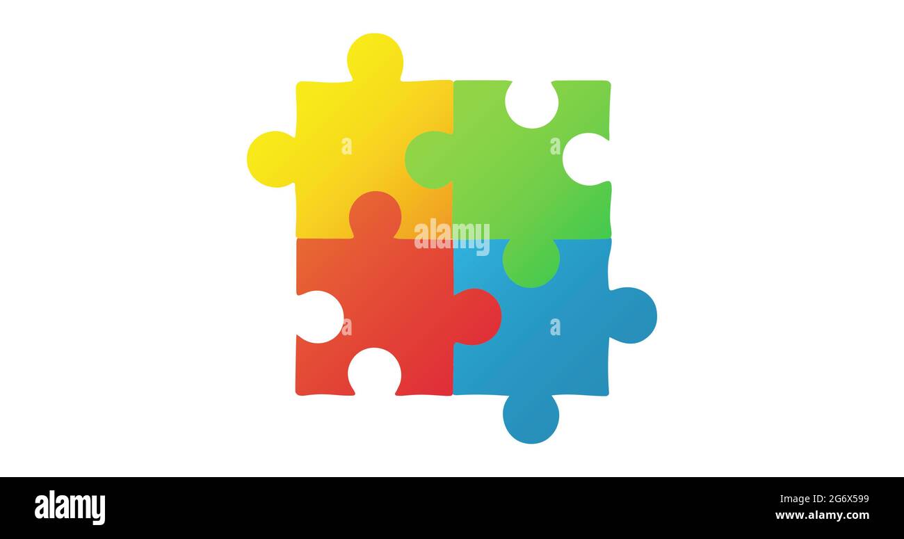 Shape puzzle hi-res stock photography and images - Alamy