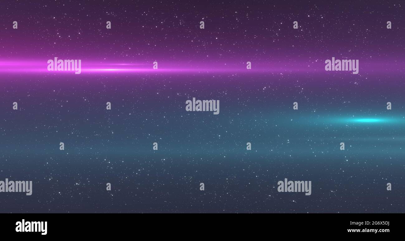 Green light rays particles hi-res stock photography and images - Alamy