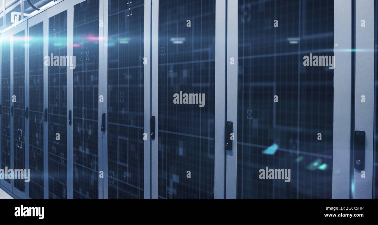 View of a server room Stock Photo - Alamy